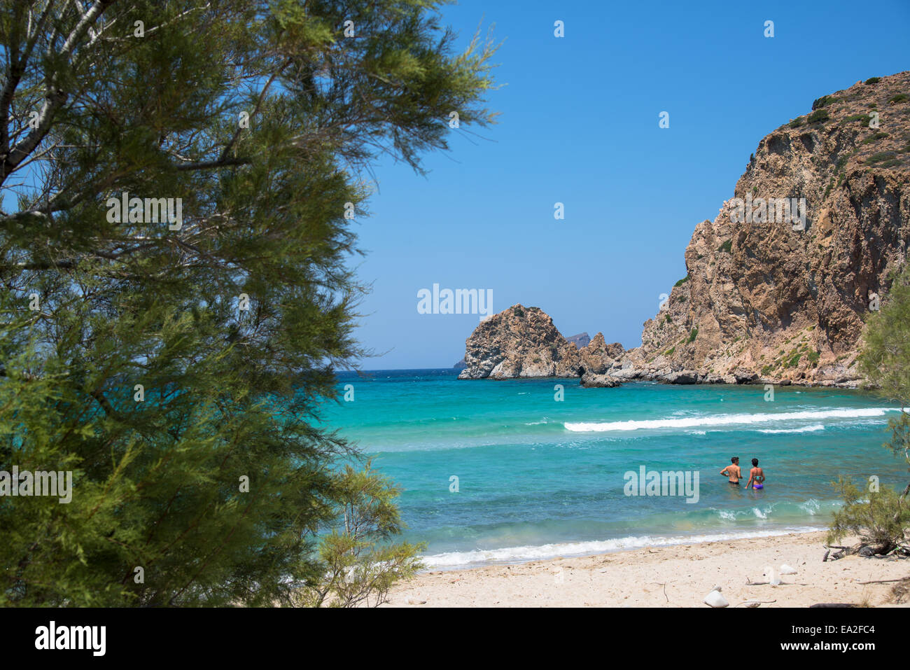 Plathiena beach hi-res stock photography and images - Alamy