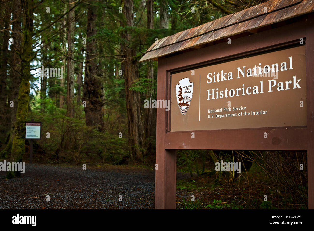 Sitka national historical park hi-res stock photography and images - Alamy