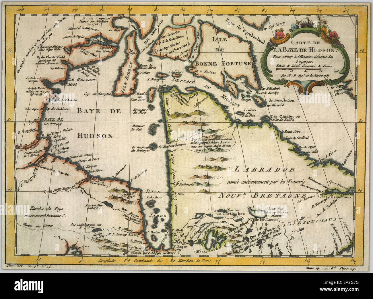 Carte de hudson hi-res stock photography and images - Alamy