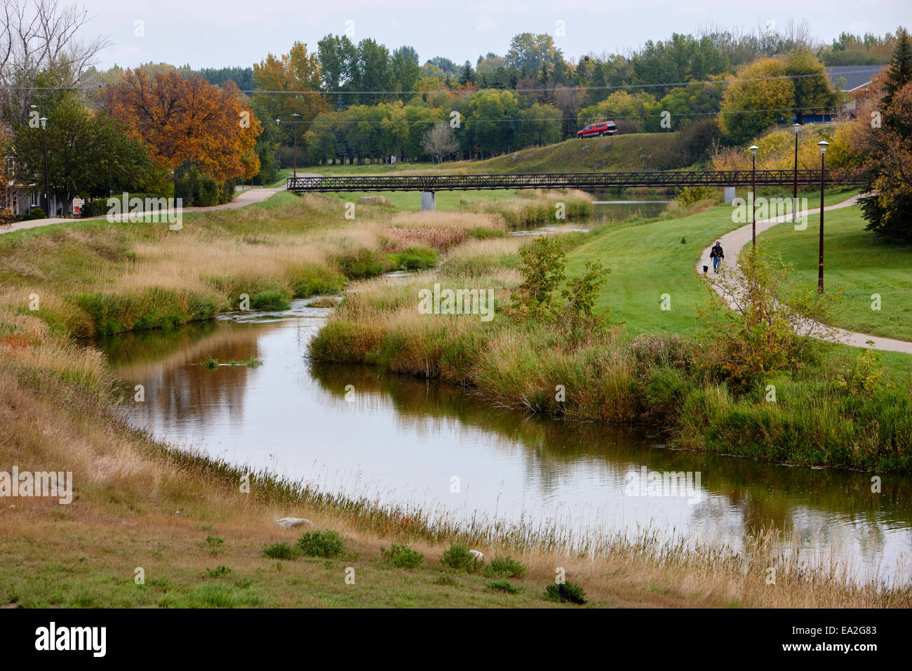 swift current creek Saskatchewan Canada Stock Photo - Alamy
