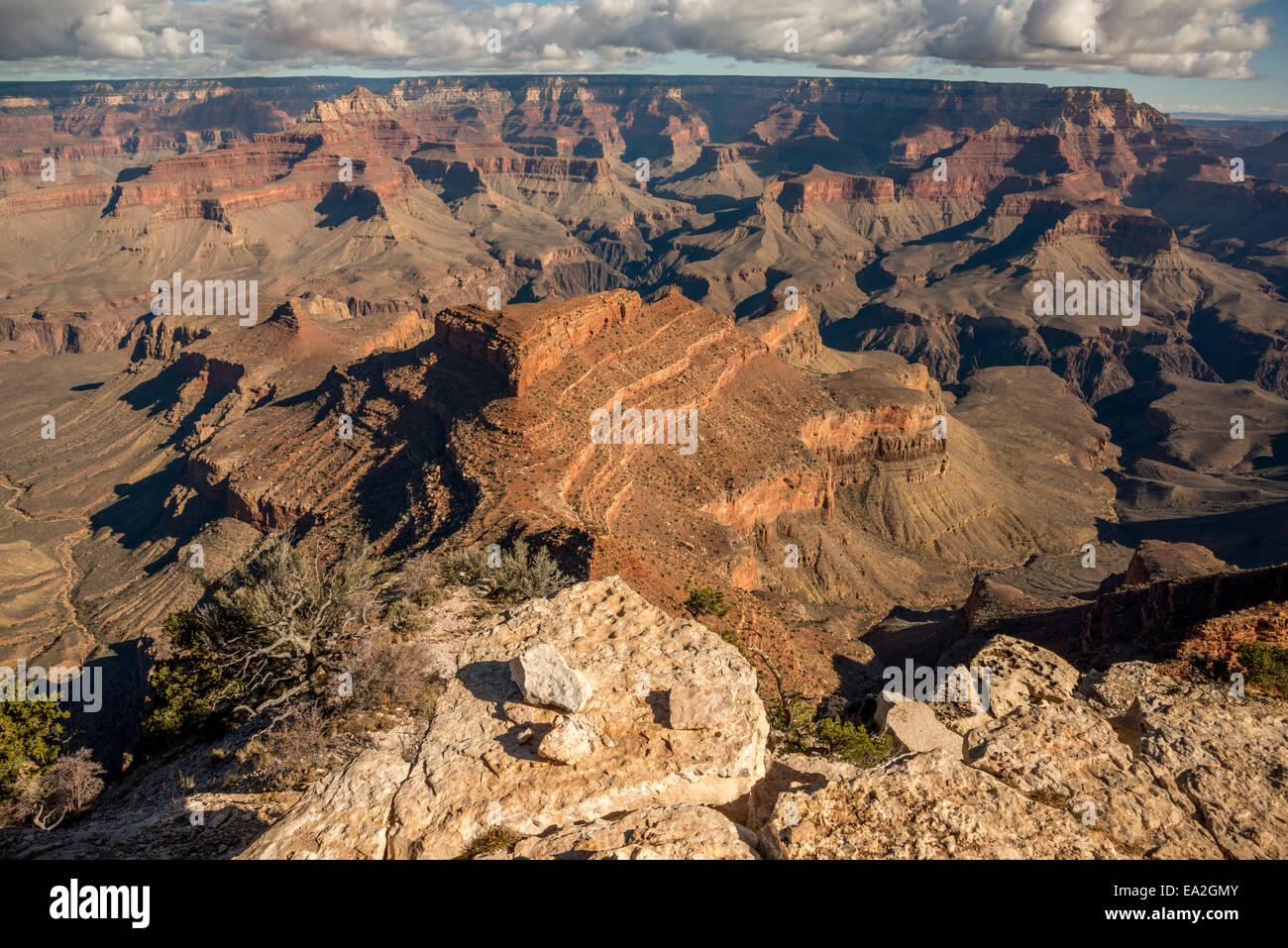 The Grand Canyon, in northern Arizona, as seen from Shoshone Point. The ...