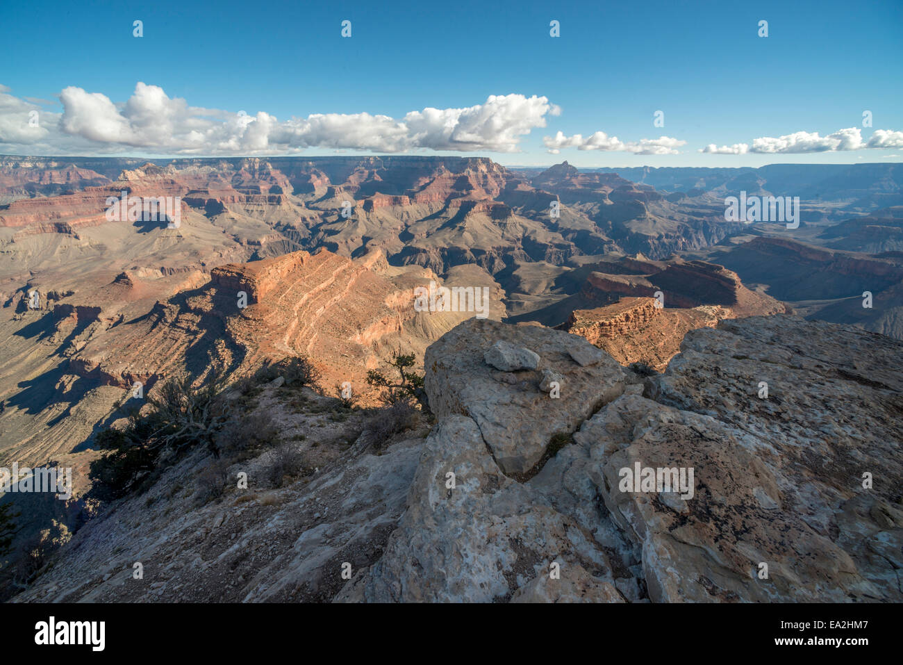 The Grand Canyon, in northern Arizona, as seen from Shoshone Point. The canyon is 17 million ...