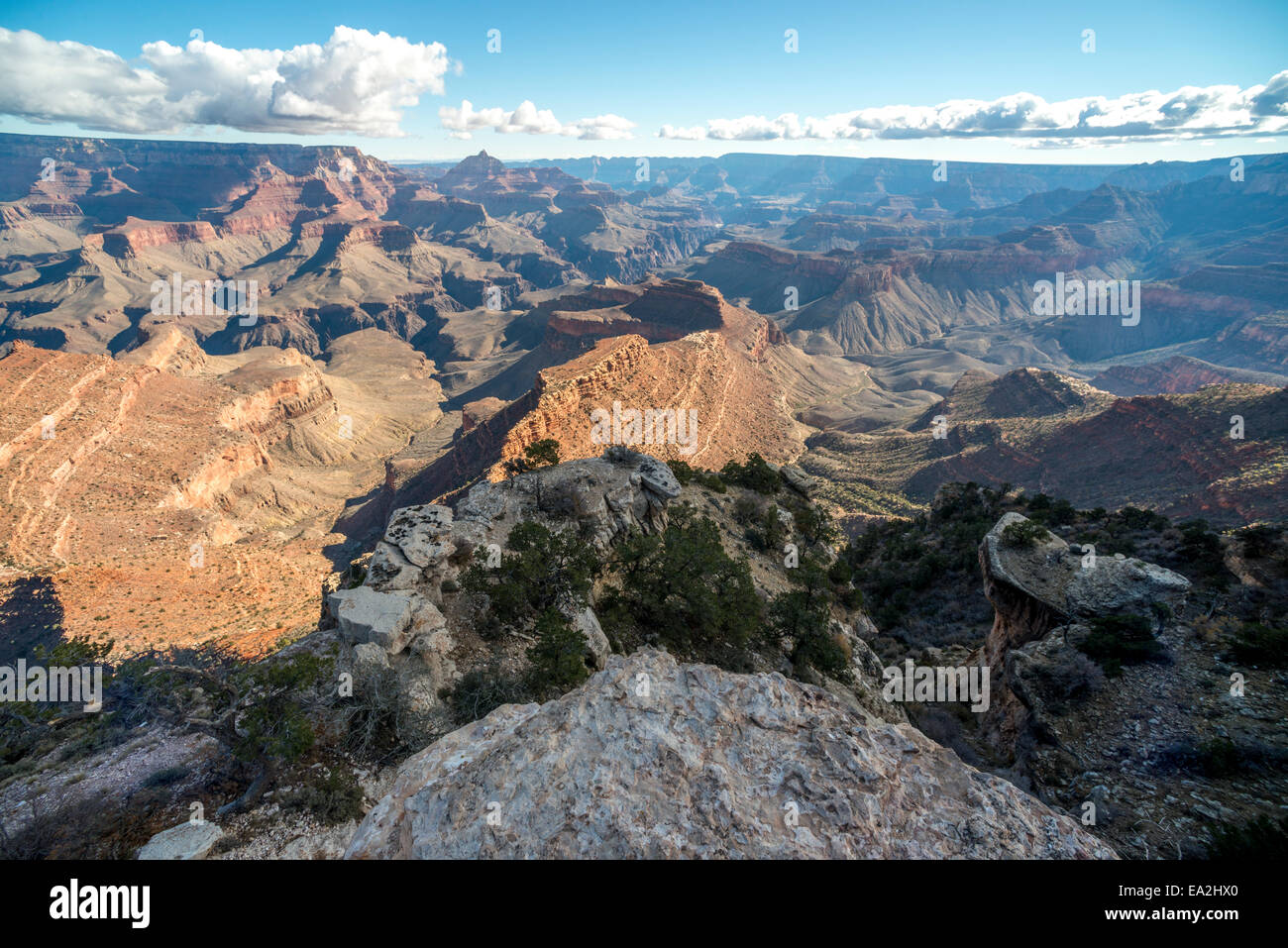 The Grand Canyon, in northern Arizona, as seen from Shoshone Point. The ...