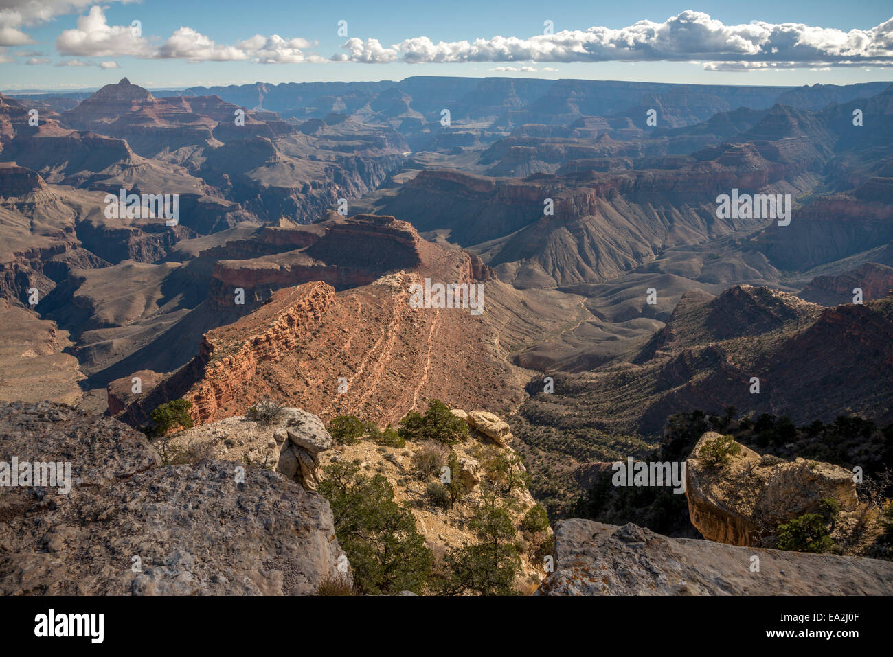 The Grand Canyon, in northern Arizona, as seen from Shoshone Point. The ...