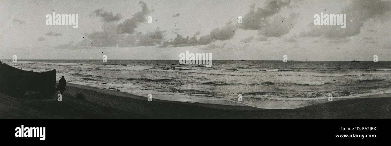 This photograph captures the serene beauty of the eastern Mediterranean ...