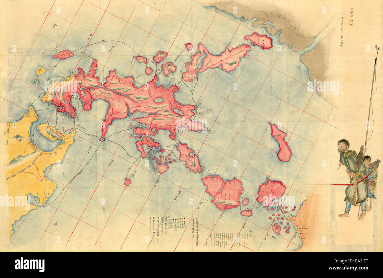Ezo Map High Resolution Stock Photography and Images - Alamy