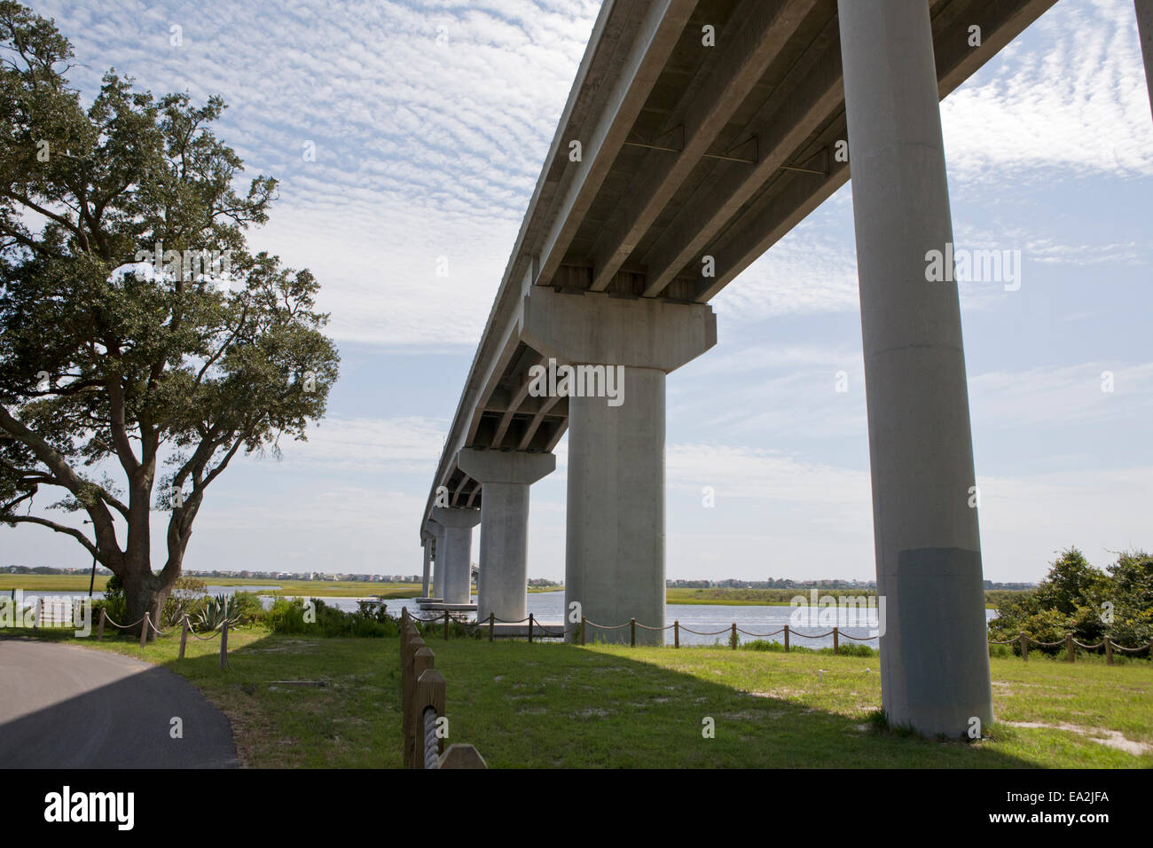 Bridge over the Calabash River in North Carolina Stock Photo - Alamy