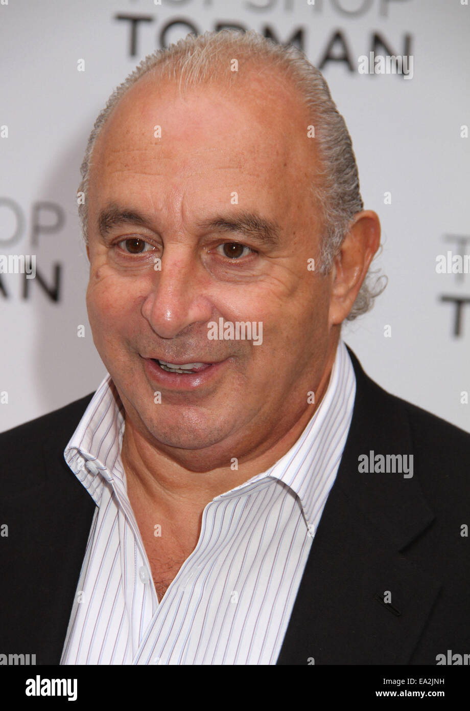 New York, USA. 5th Nov, 2014. SIR PHILIP GREEN attends the Topshop ...