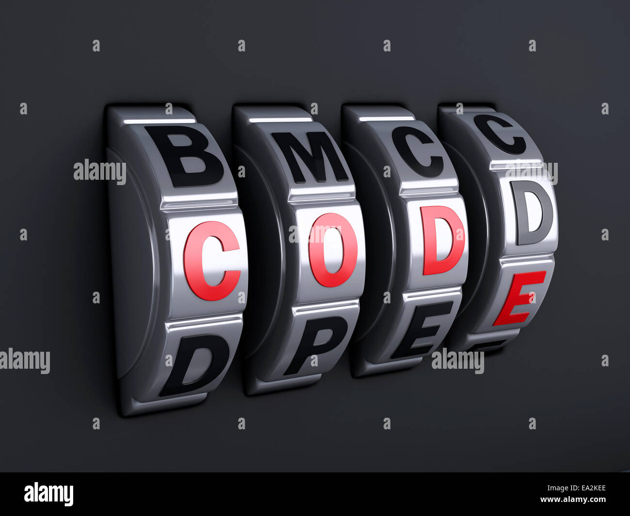 image of Security password. combination alphabet concept 3d ...