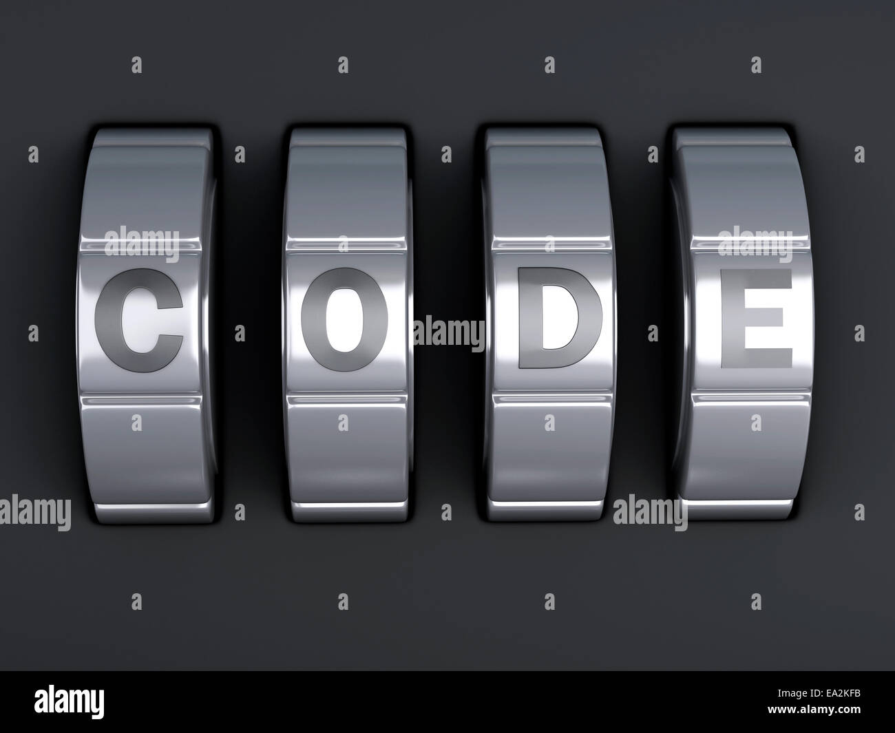 image of Security password. combination alphabet concept. 3d ...
