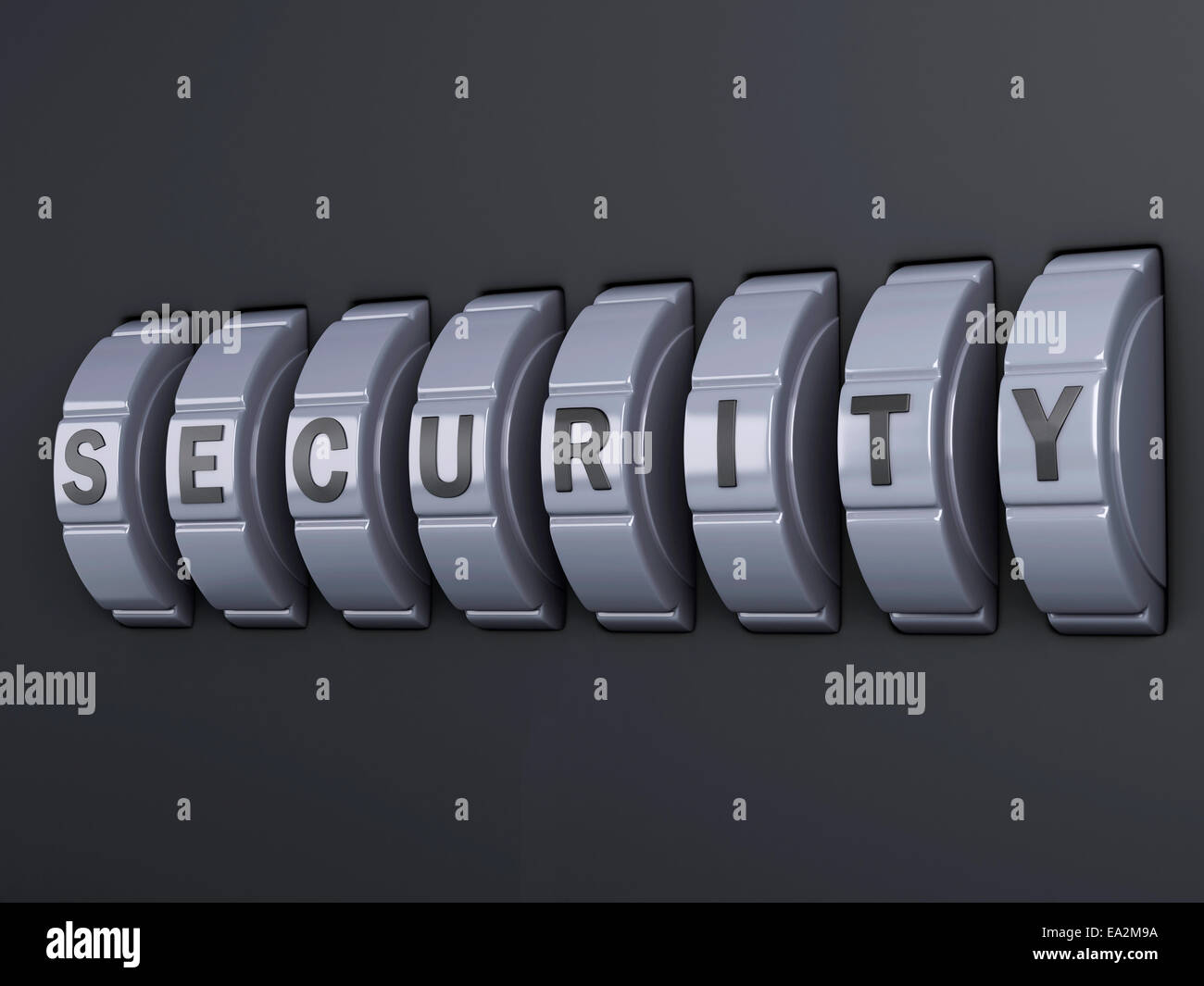 image of Security password. combination alphabet concept. 3d ...