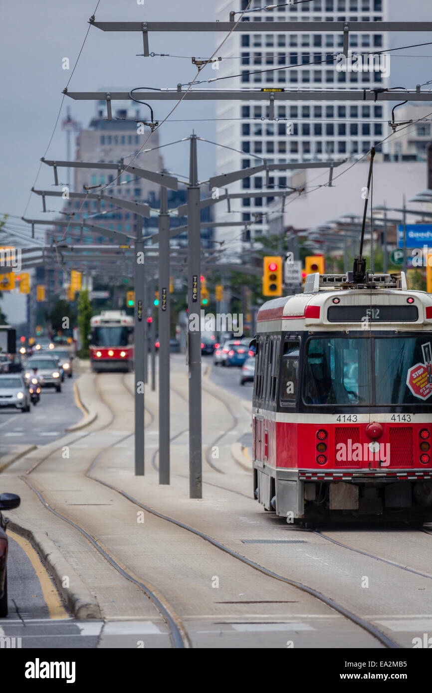 Toronto streetcar hi-res stock photography and images - Alamy