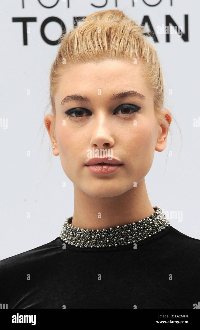 New York, NY, USA. 5th Nov, 2014. Hailey Baldwin in attendance for ...
