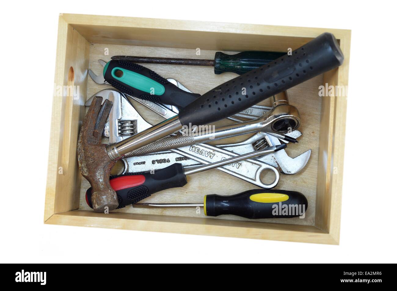 A close up shot of hardware told Stock Photo - Alamy