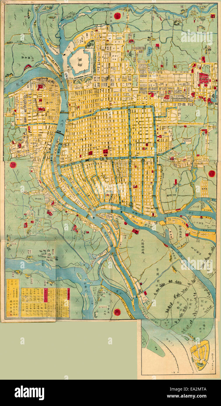 Plan of osaka hi-res stock photography and images - Alamy