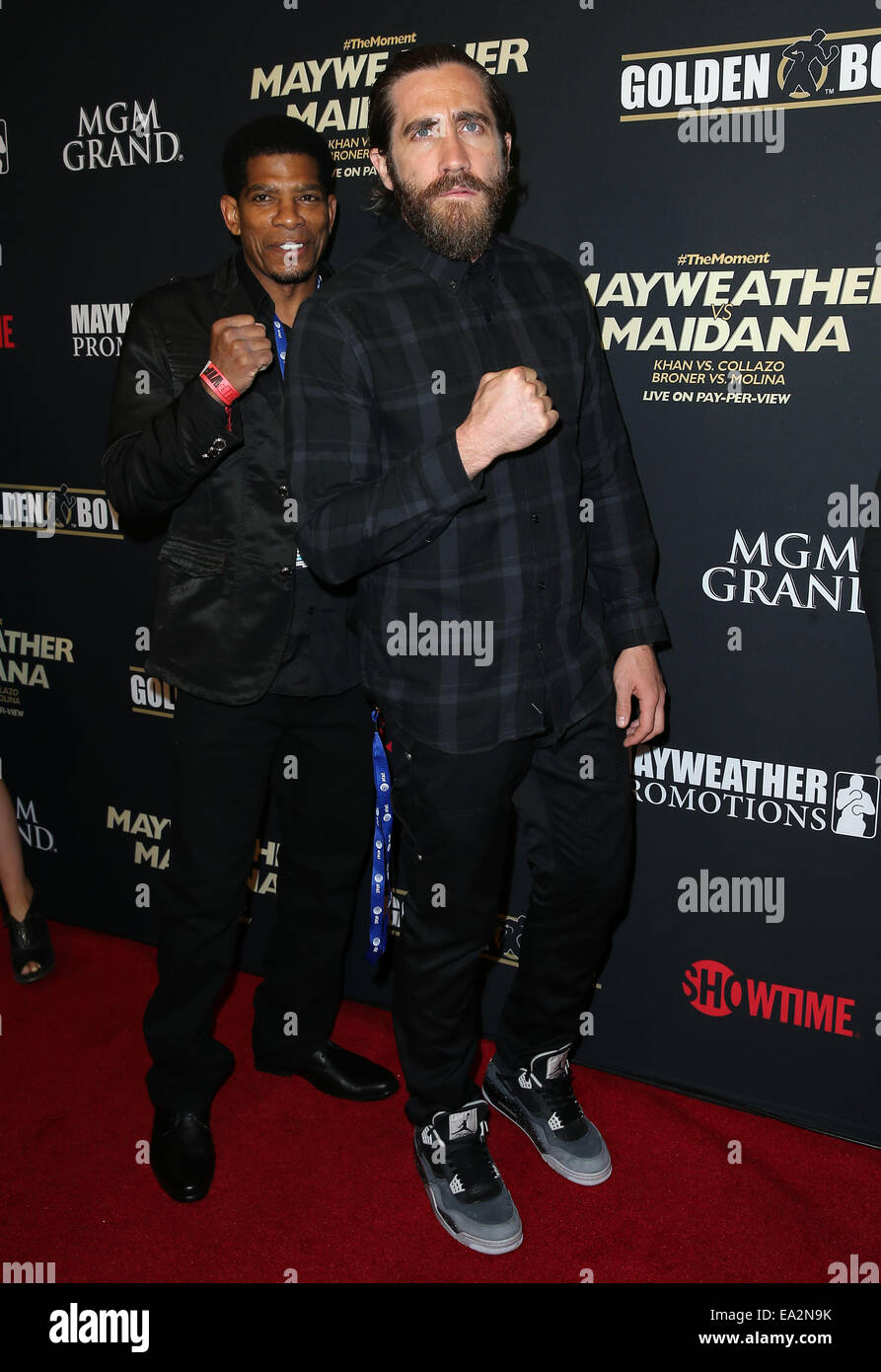 Showtime Mayweather VS. Maidana VIP Pre-Fight Party Carpet at MGM Grand ...