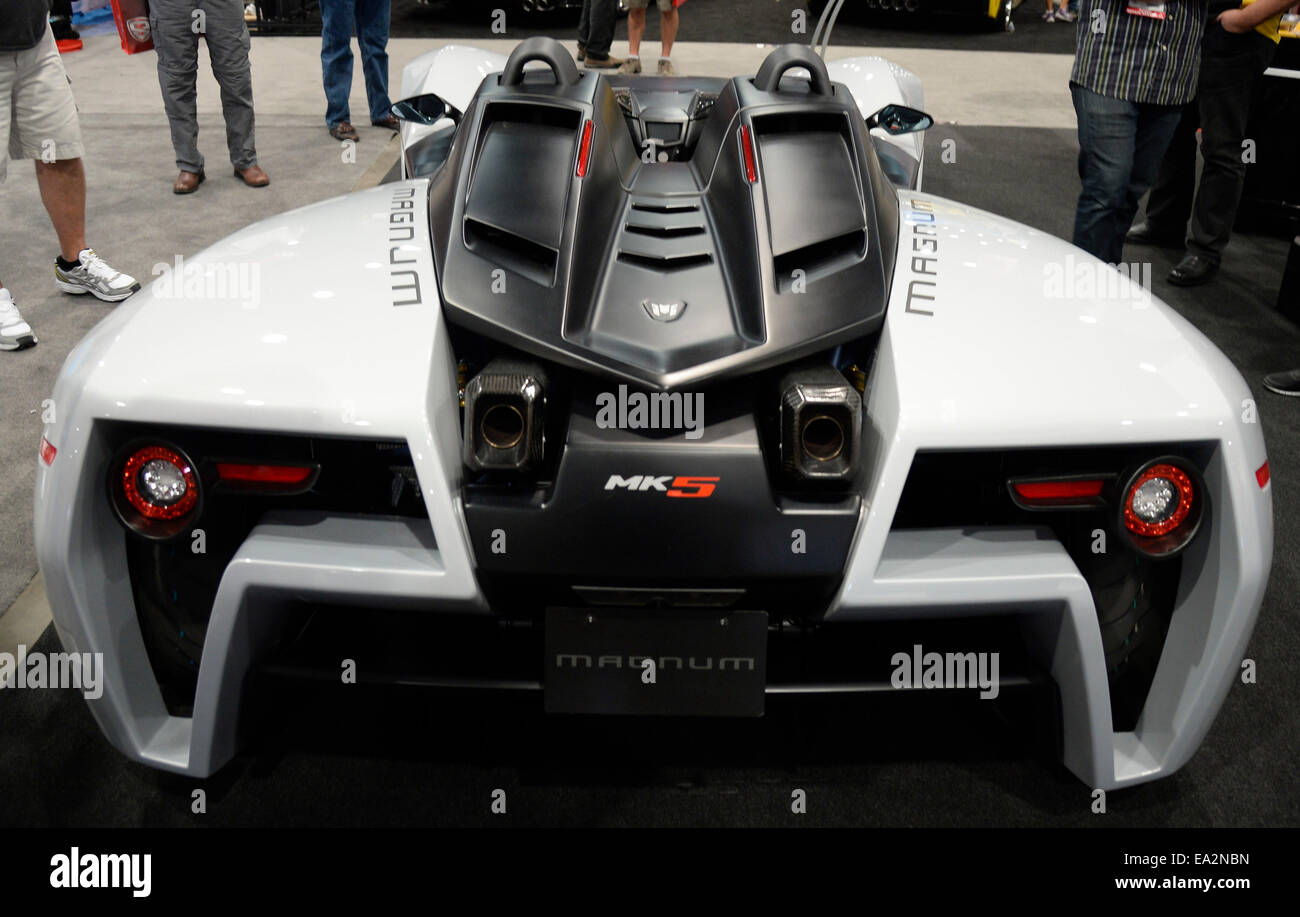Las Vegas, Nevada, USA. 5th November, 2014. Magnum MK5 car on display ...