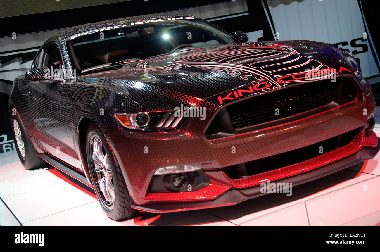 Las Vegas, Nevada, USA. 5th November, 2014. The King Cobra mustang on ...