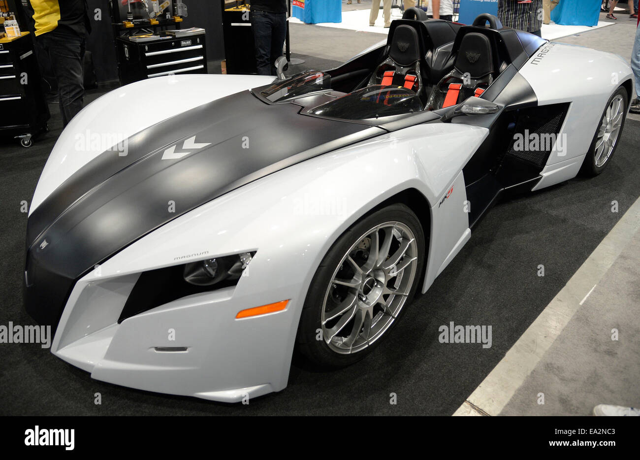 Las Vegas, Nevada, USA. 5th November, 2014. Magnum MK5 car on display ...