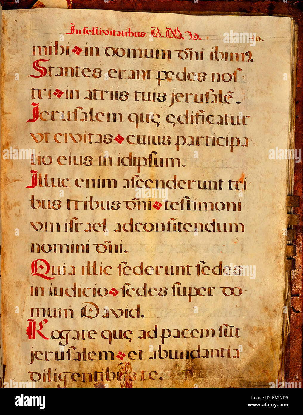 Page 86 of a Spanish chant manuscript, featuring sacred music and chant ...