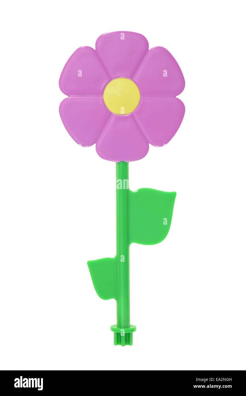 A close up shot of a plastic flower Stock Photo - Alamy
