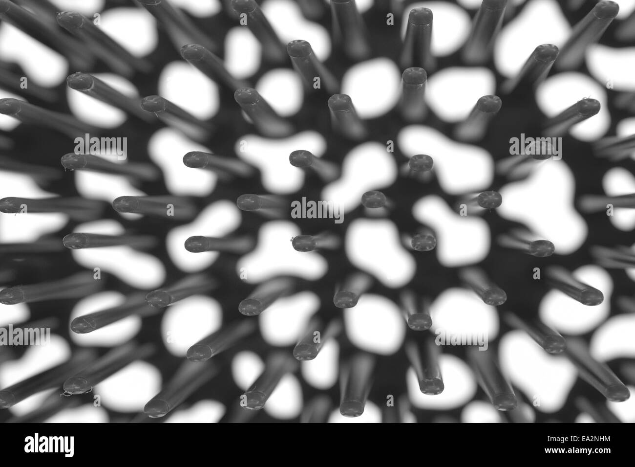 A close up shot of an abstract spike backround Stock Photo - Alamy