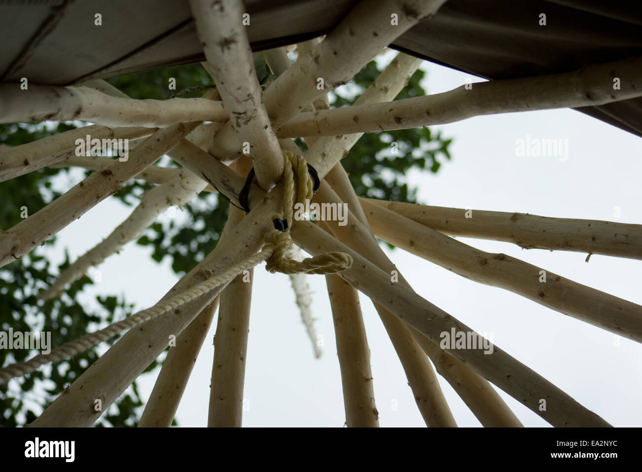 Teepee camp hi-res stock photography and images - Alamy