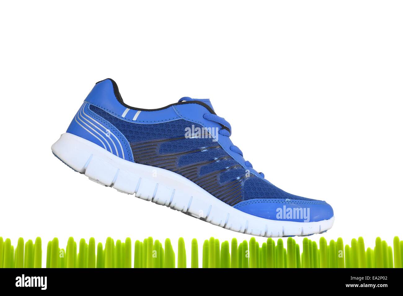 A close up shot of running shoes Stock Photo - Alamy
