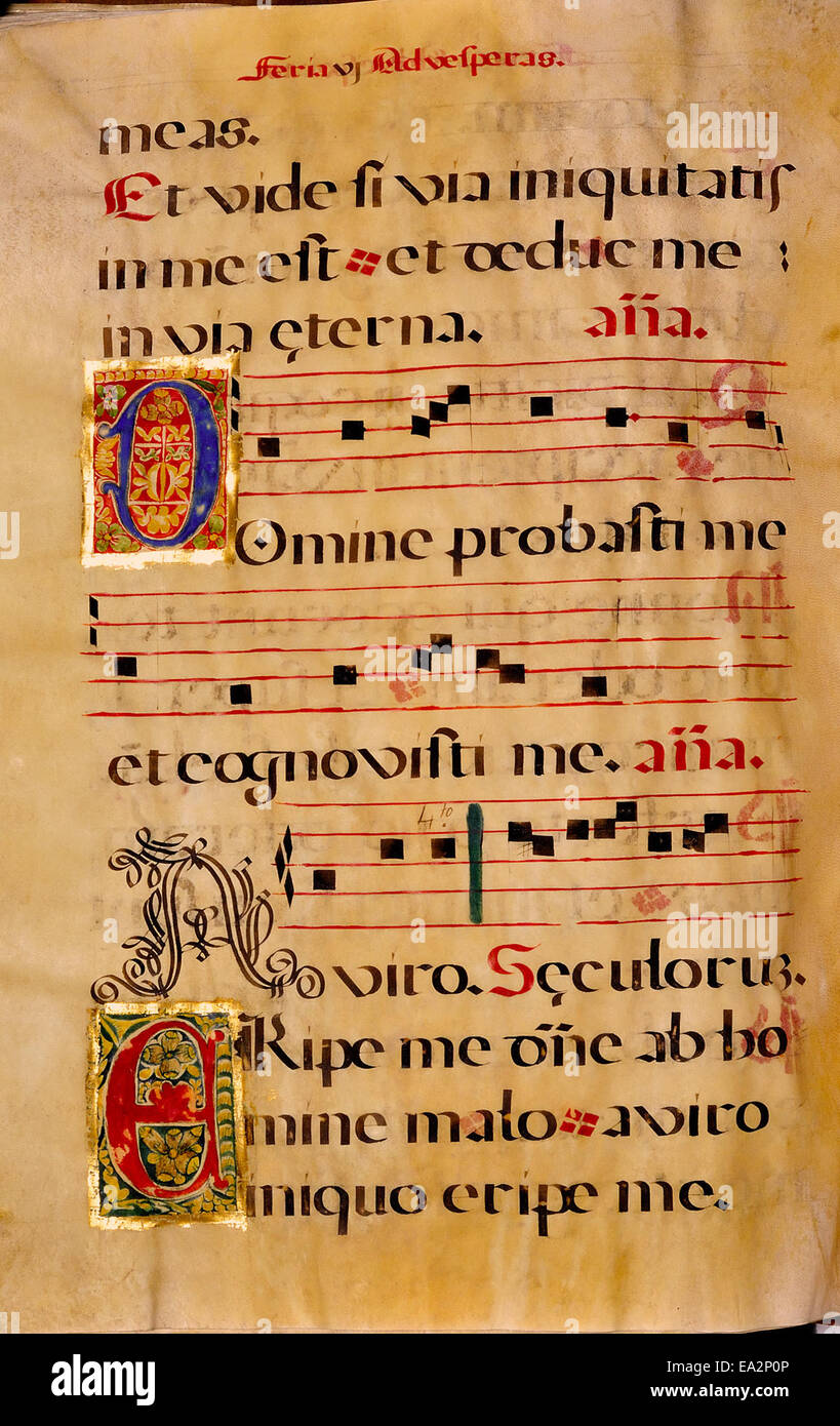 Page 163 of the Spanish chant manuscript, showcasing sacred music ...