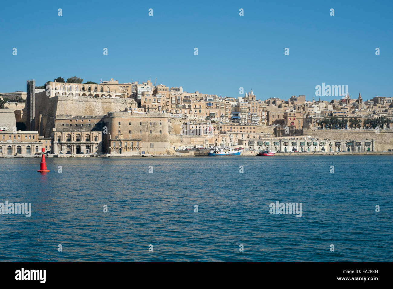 Grand Harbour in Malta Stock Photo - Alamy