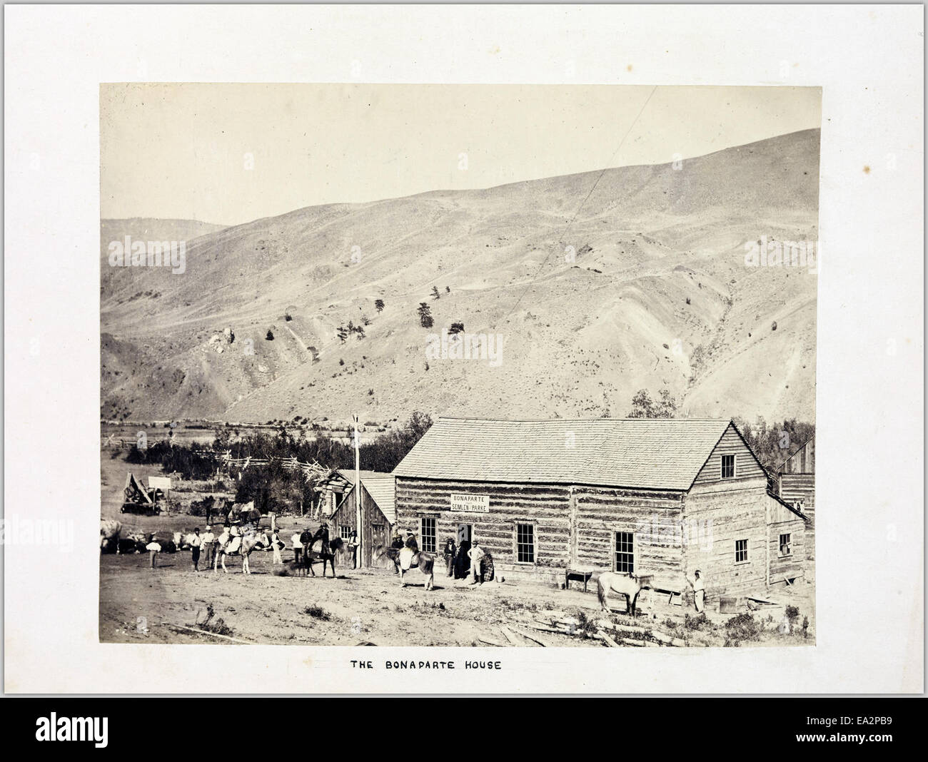 The Bonaparte House, historically significant, was the residence of ...