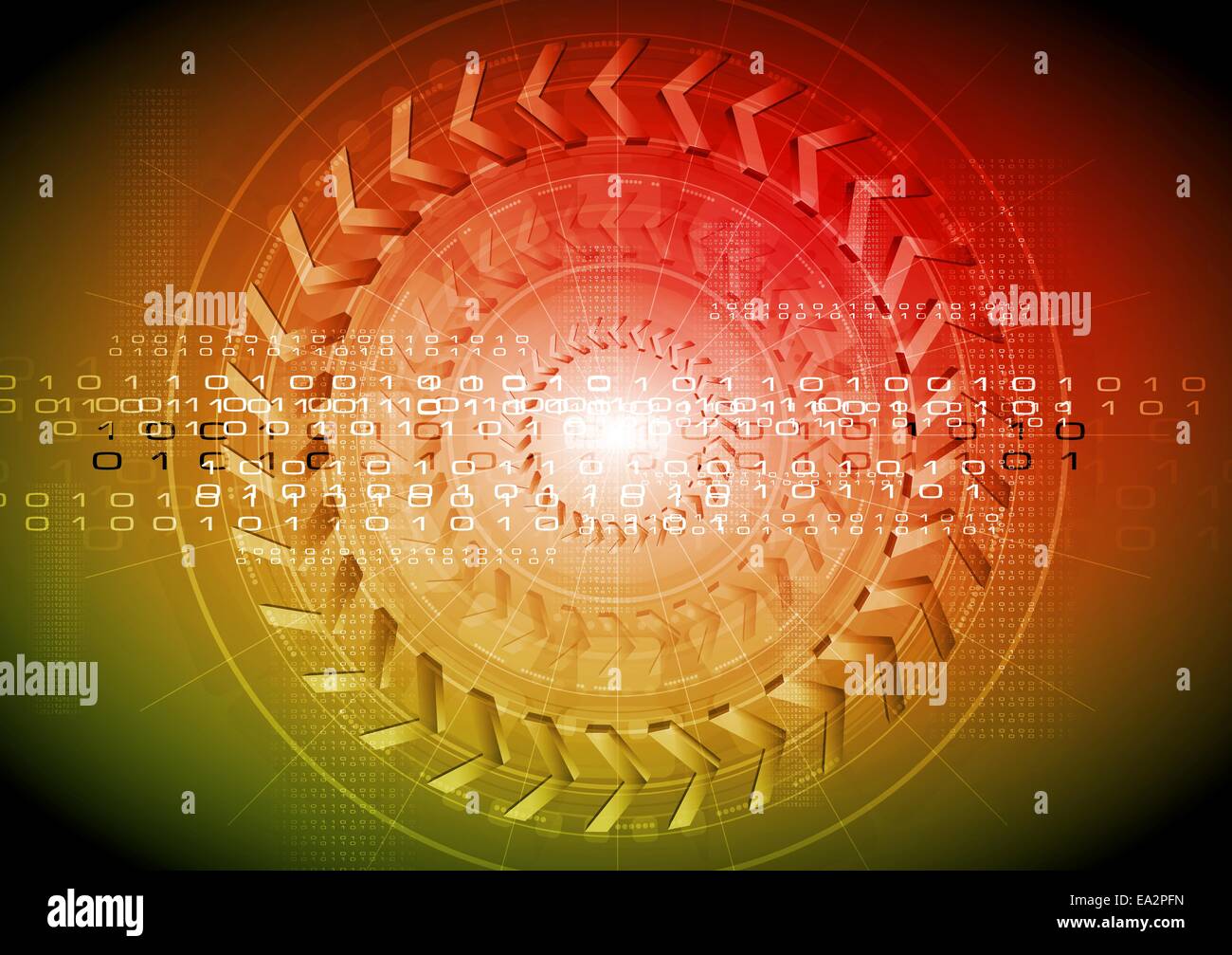 Technology background. Vector bright design illustration Stock Photo ...