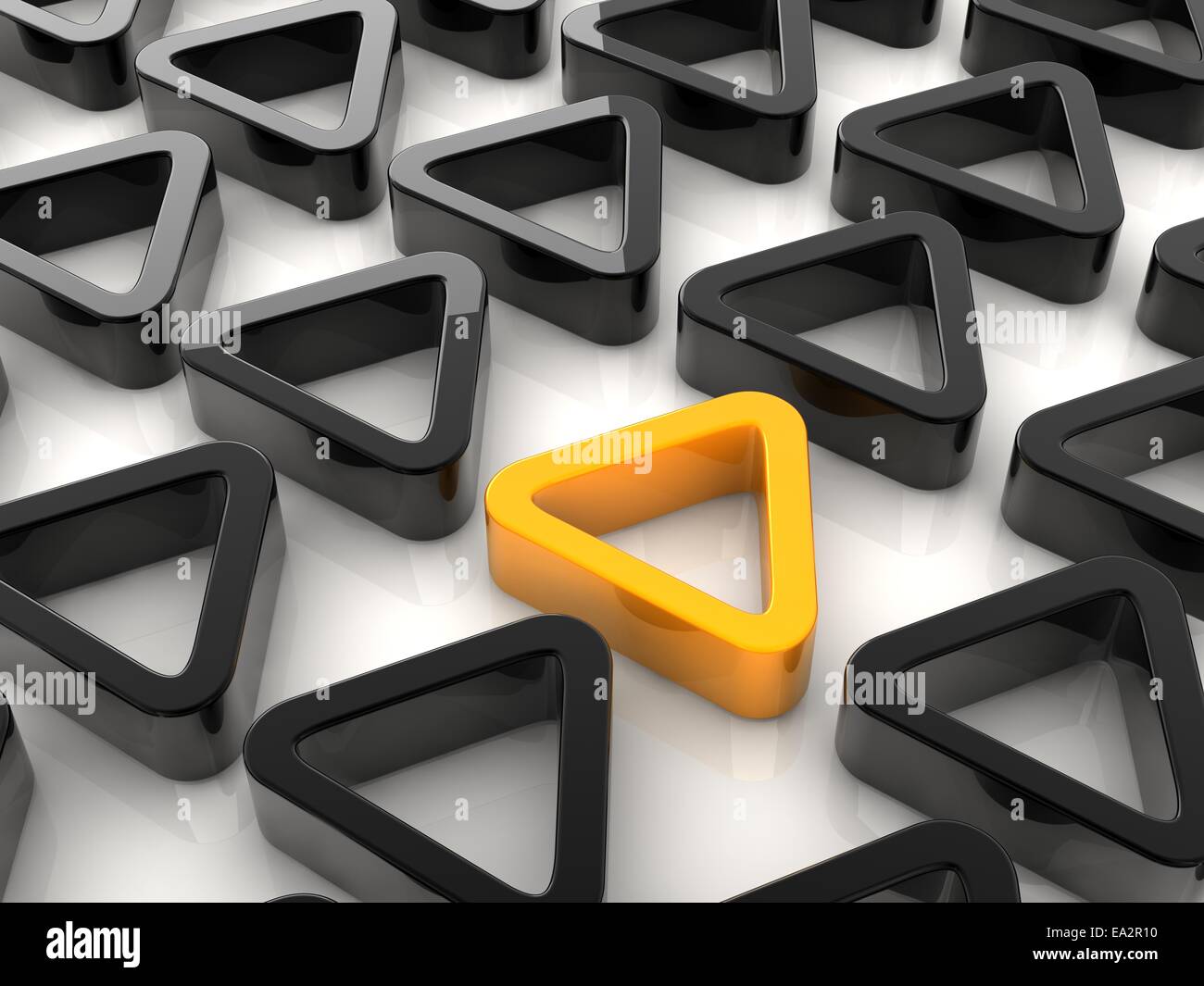 Yellow and black triangle hi-res stock photography and images - Alamy