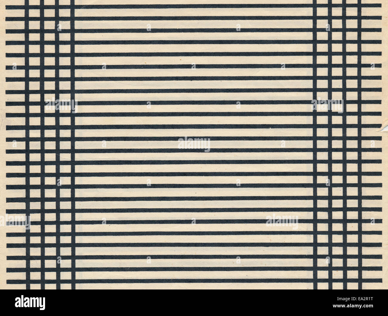 ancient paper blank page sheet with black line background Stock Photo ...