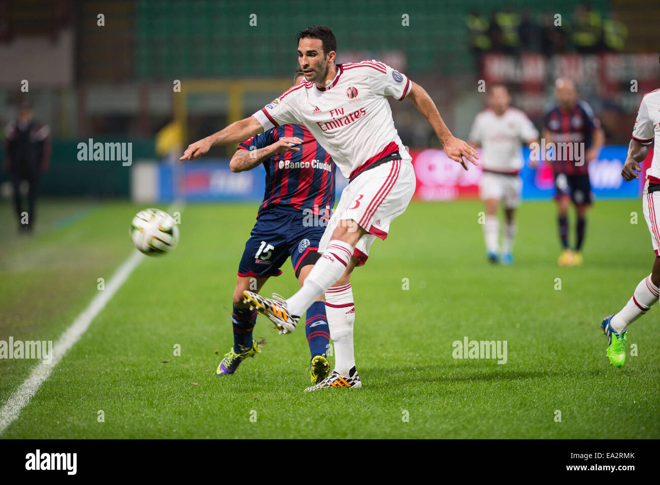 Milan, Italy. 5th Nov, 2014. Adil Rami (Milan) Football/Soccer : Luigi ...