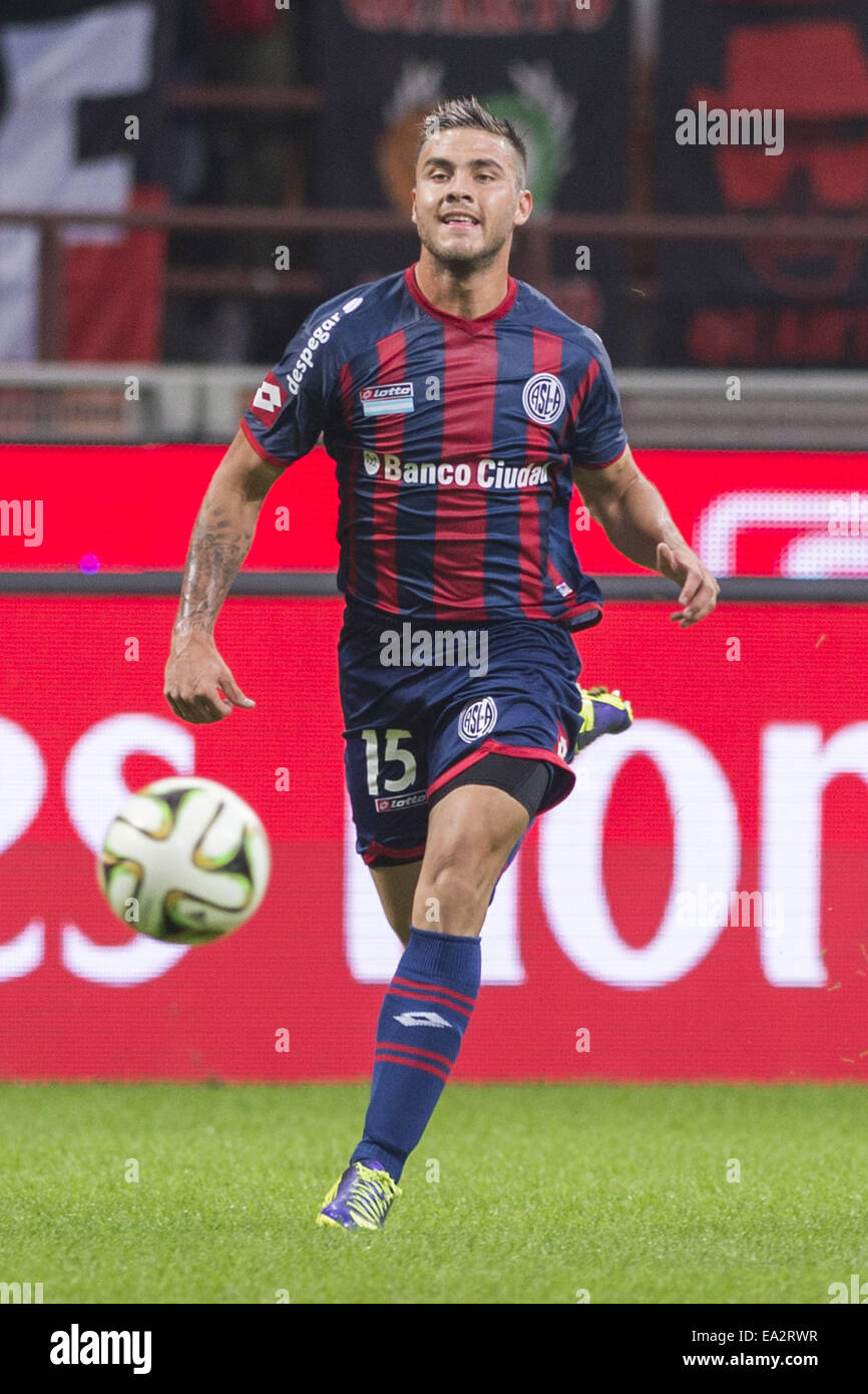 Milan, Italy. 5th Nov, 2014. Hector Villalba (San Lorenzo) Football ...