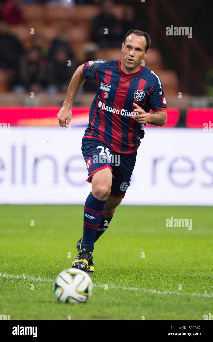 Milan, Italy. 5th Nov, 2014. Mauro Matos (San Lorenzo) Football/Soccer ...