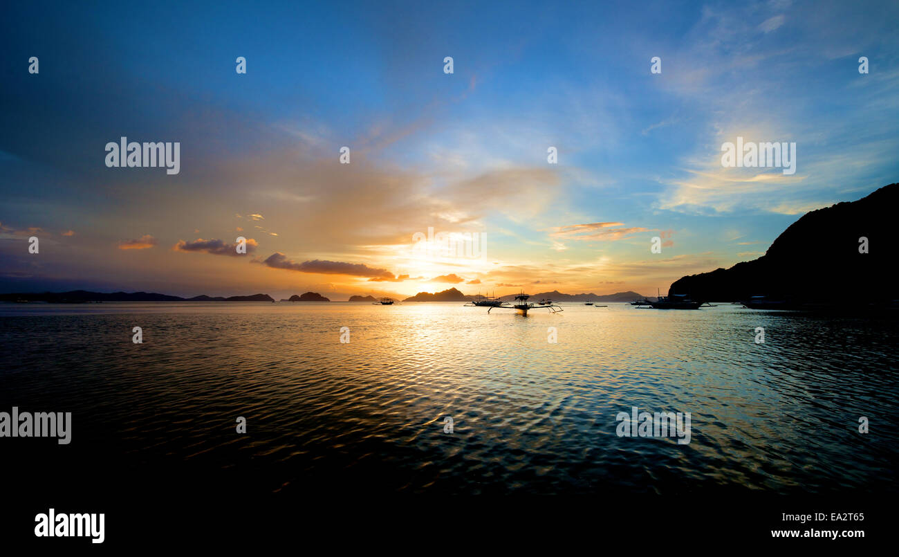 Palawan sunset hi-res stock photography and images - Alamy