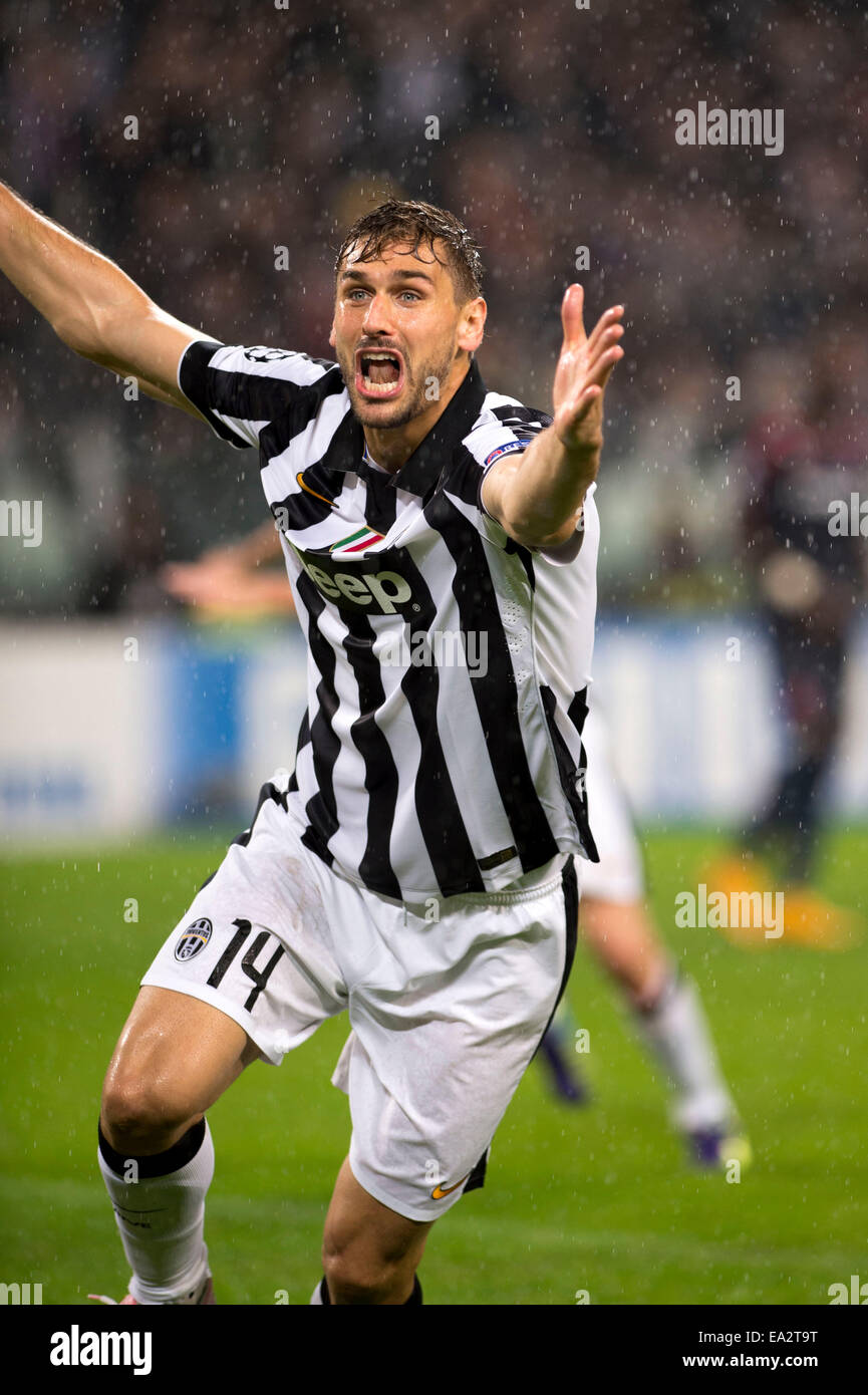 Juventus fernando llorente goal during hi-res stock photography and ...