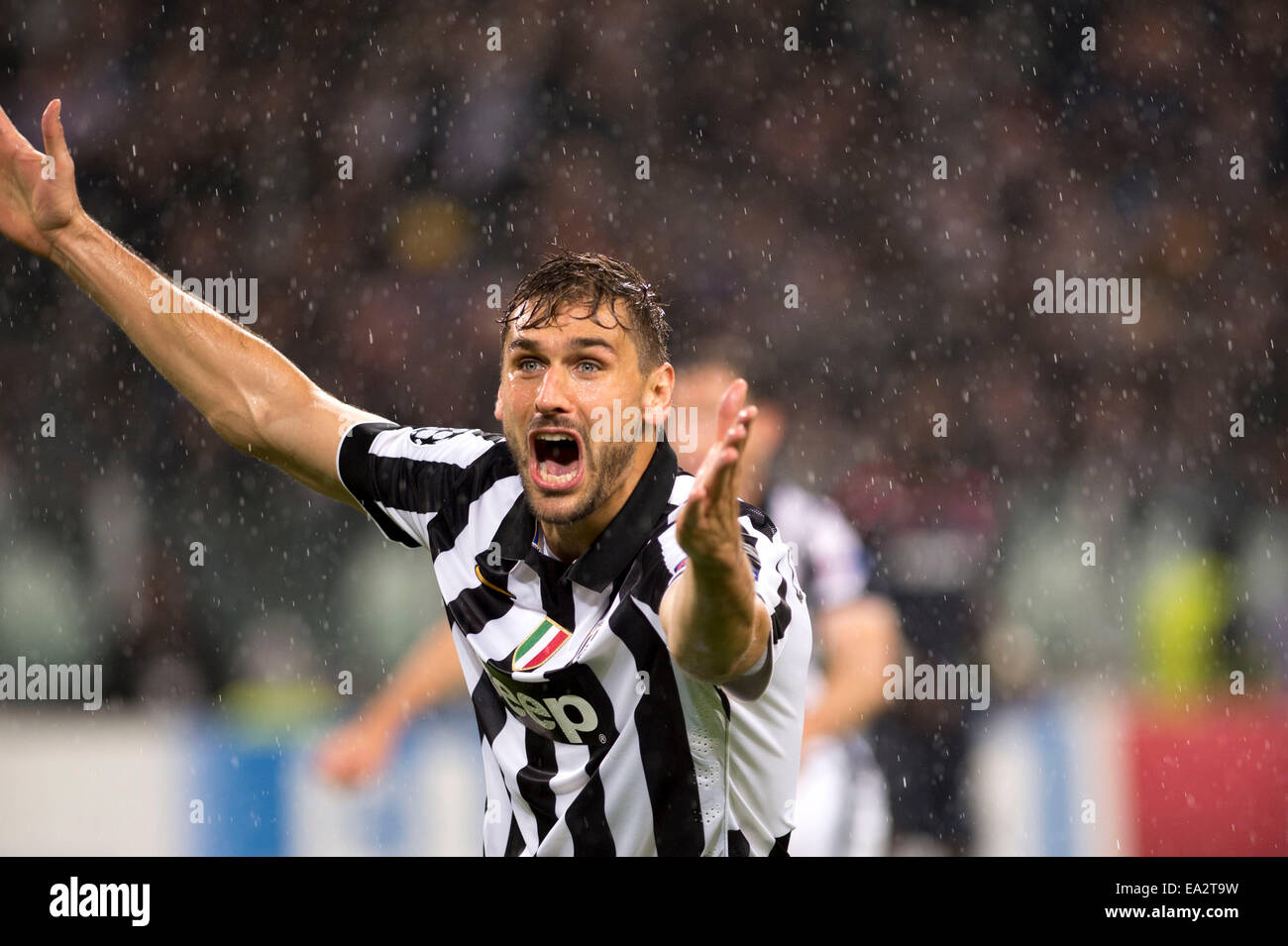 Turin, Italy. 4th Nov, 2014. Fernando Llorente (Juventus) Football ...