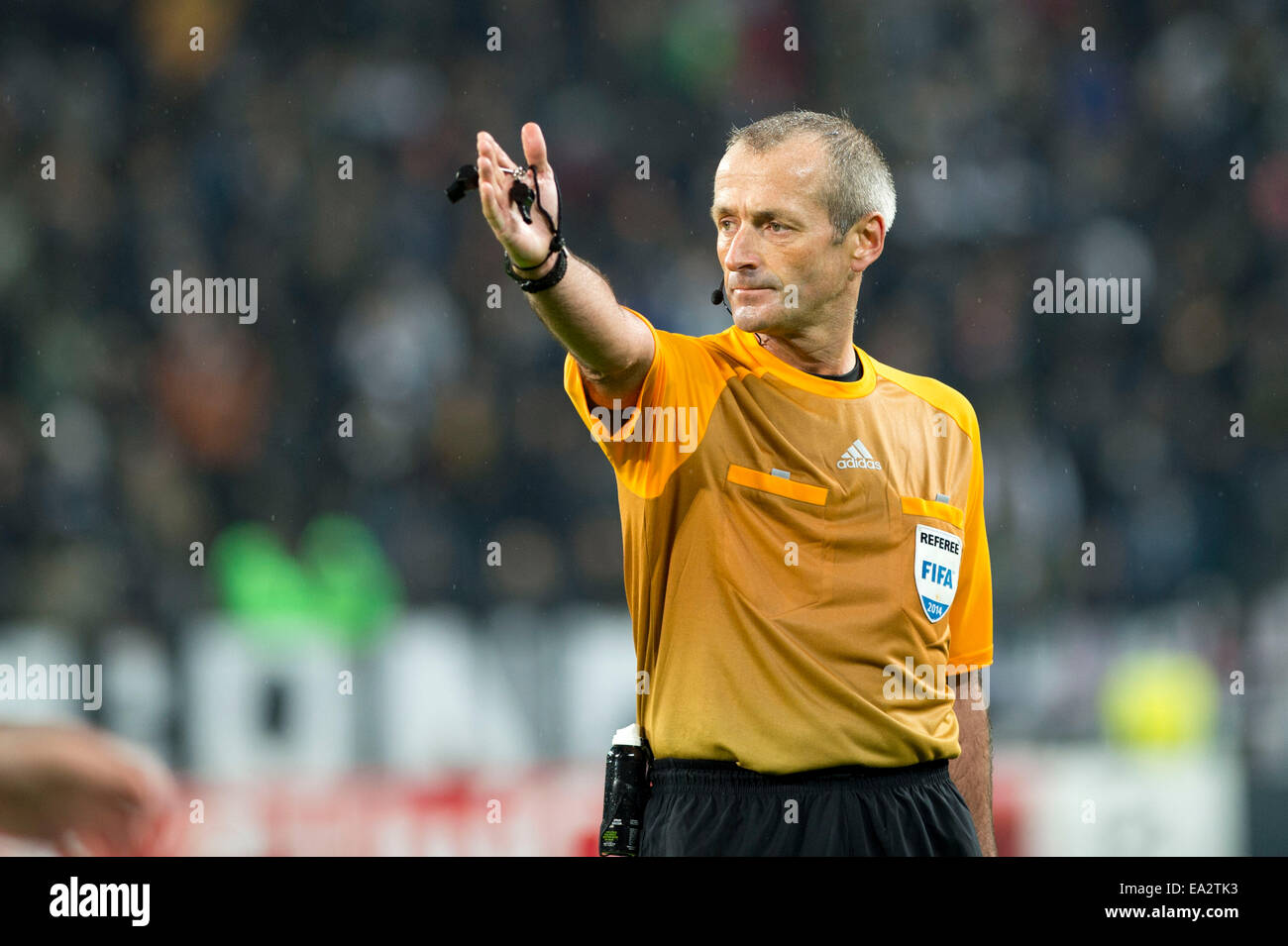 Turin, Italy. 4th Nov, 2014. Martin Atkinson (Referee) Football/Soccer ...
