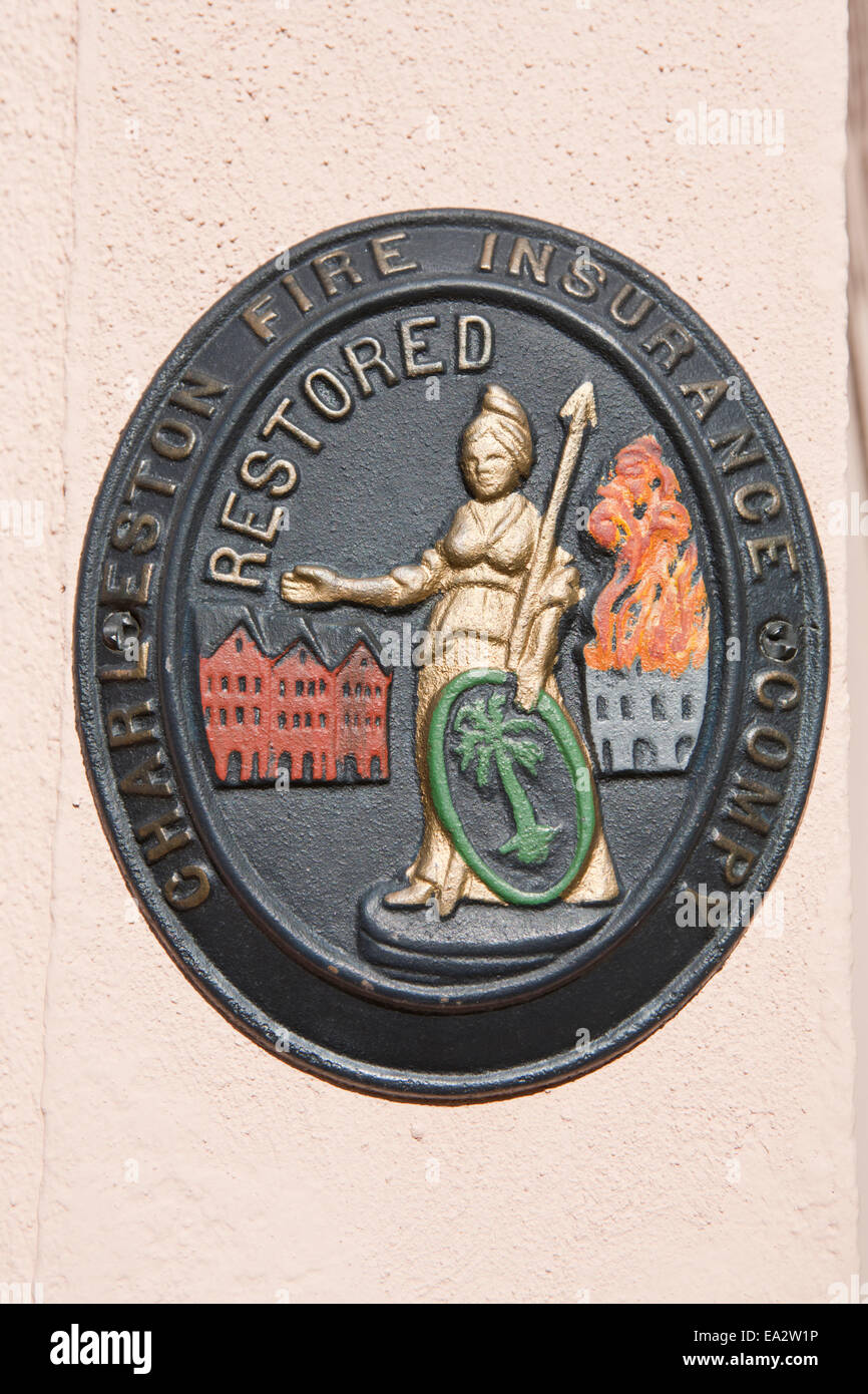 Insurance fire mark hi-res stock photography and images - Alamy