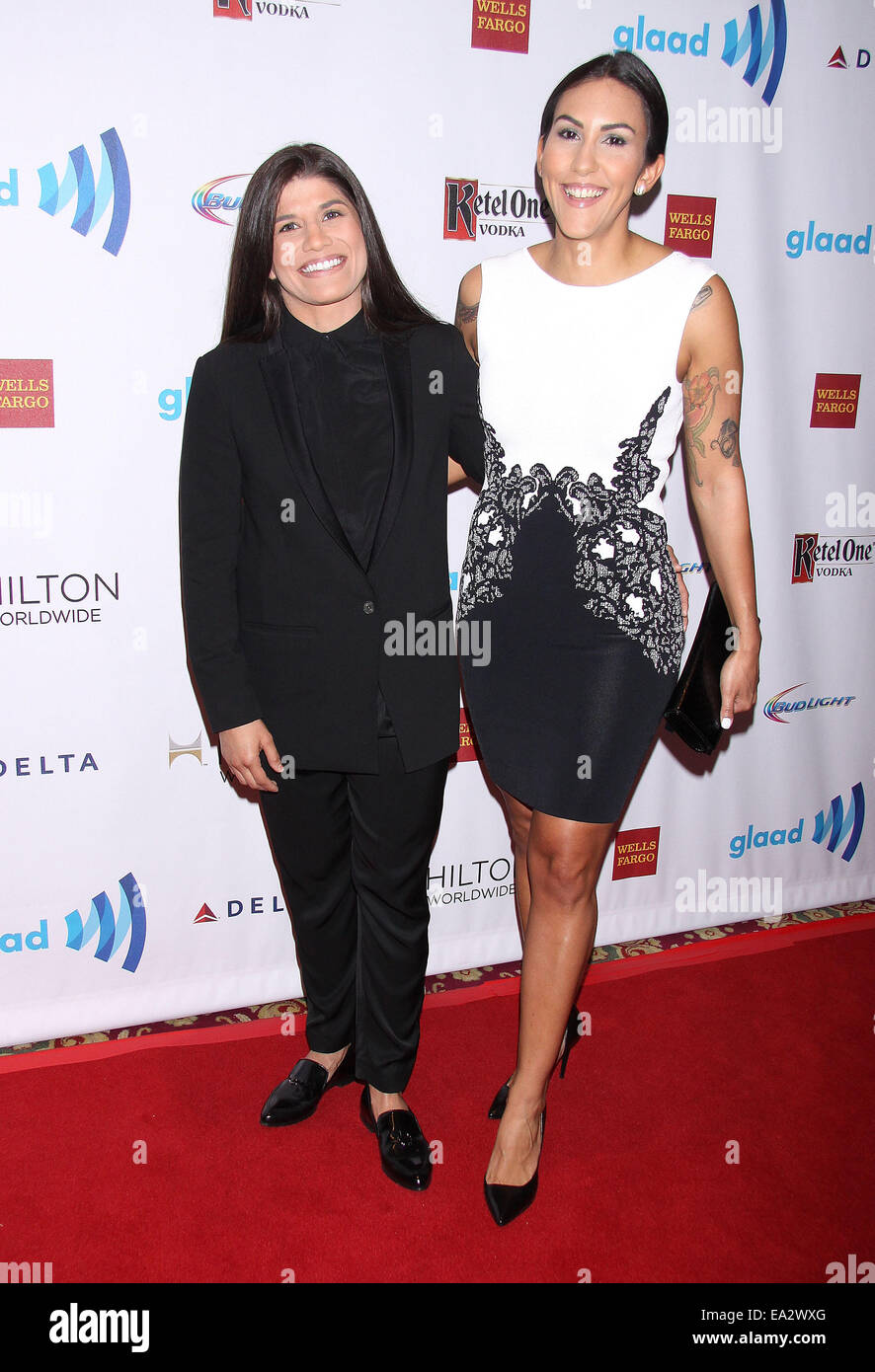 25th Annual GLAAD Media Awards held at the Waldorf Astoria Hotel ...