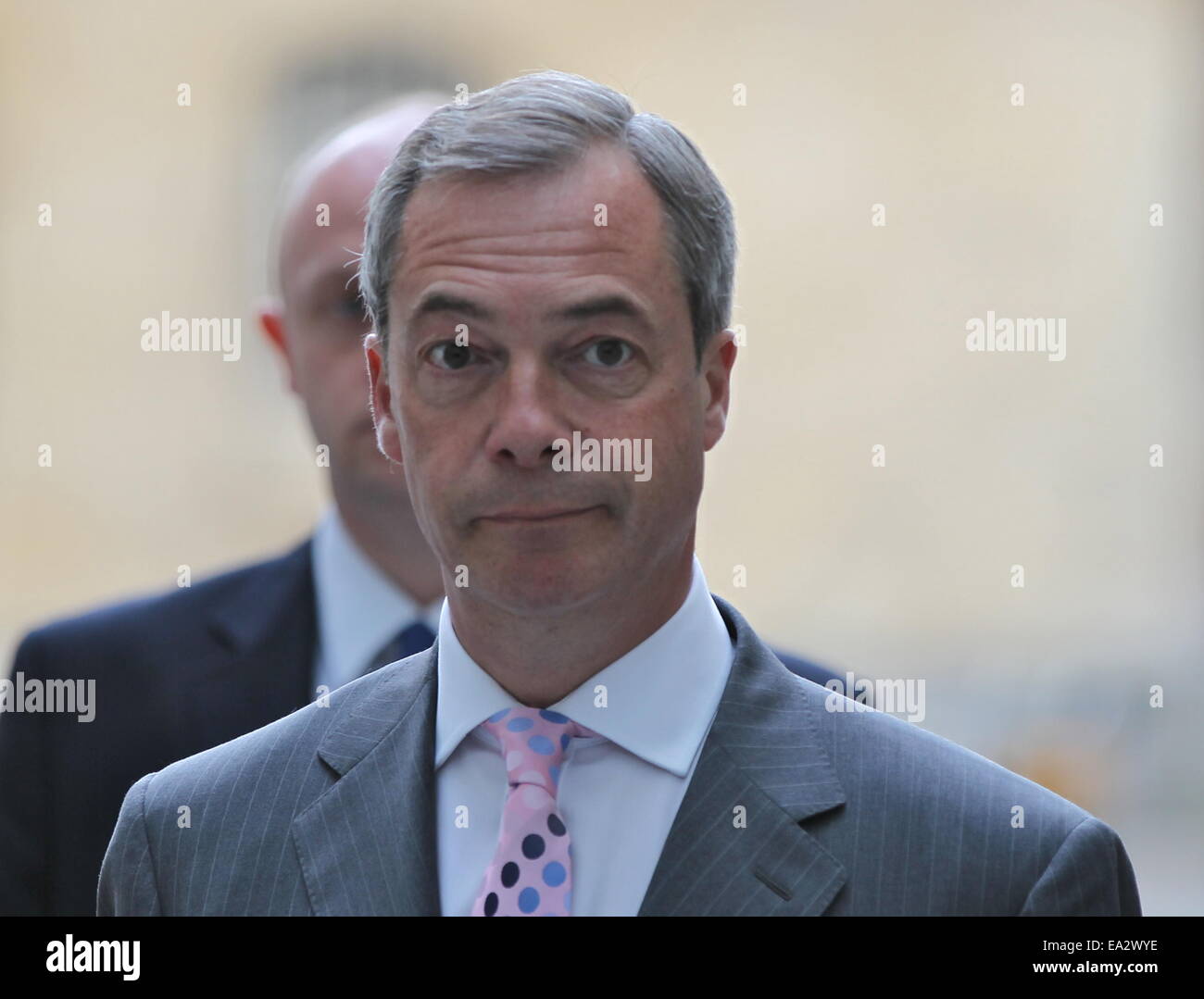 Arrivals for The Andrew Marr Show at BBC Broadcasting House in London ...