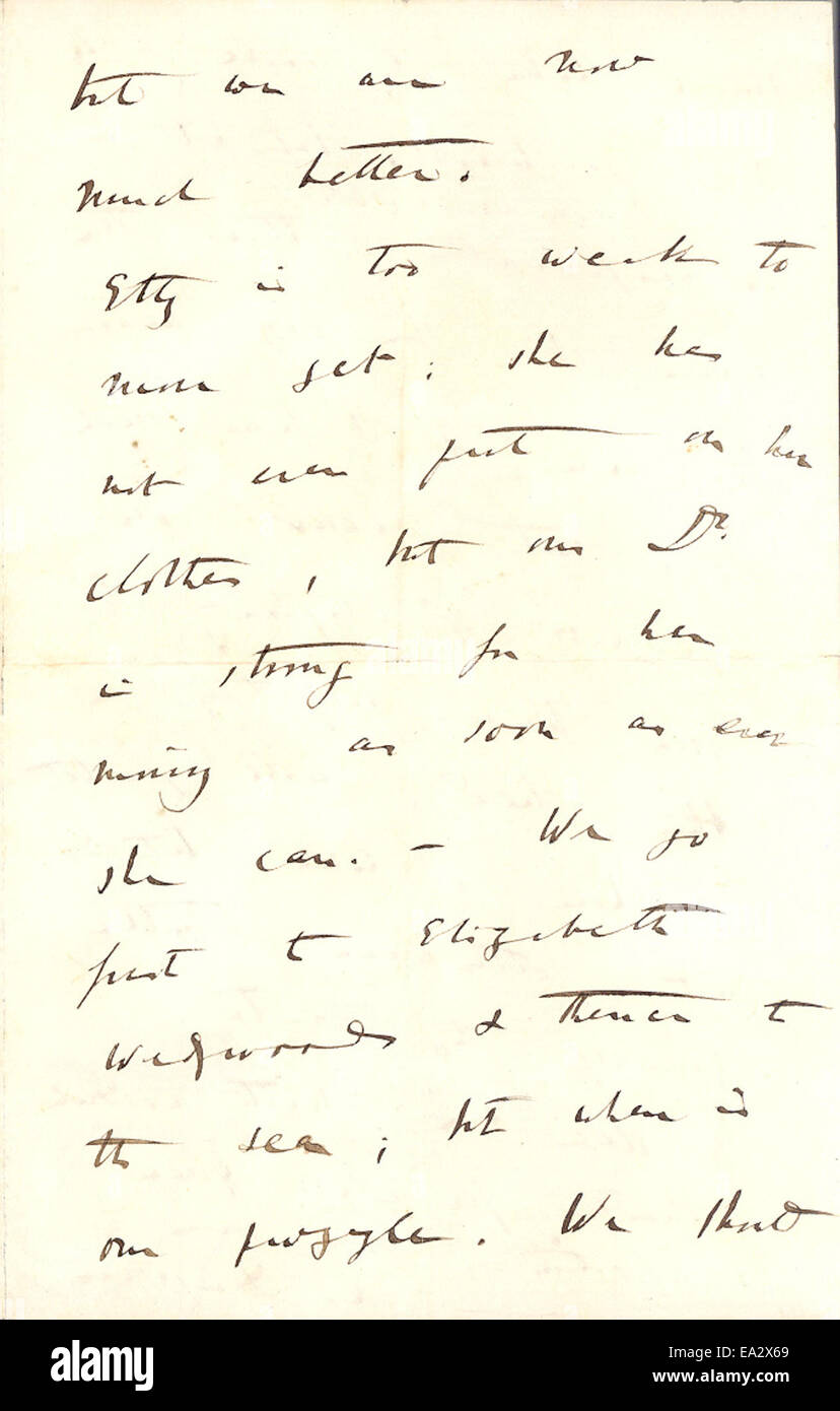 Third page of a letter dated July 6, 1858, from Charles R. Darwin to ...
