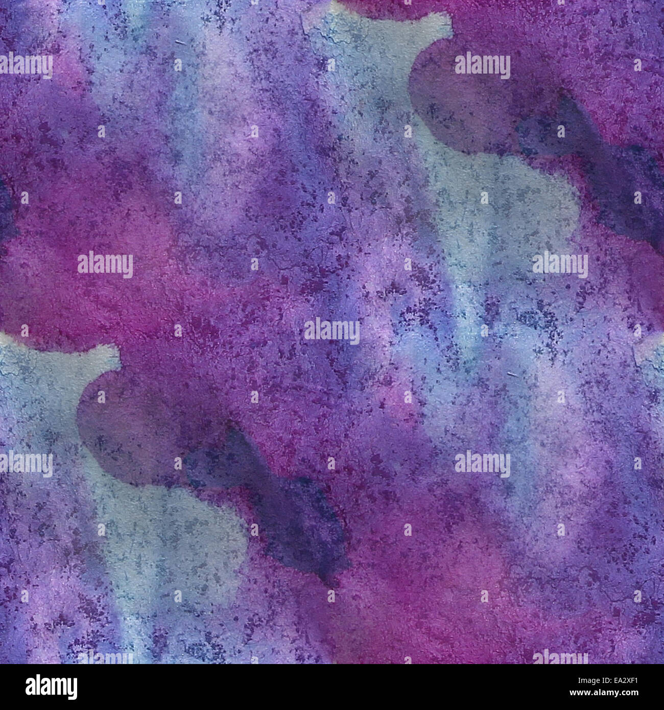watercolor texture dark blue, violet background wallpaper seam Stock ...