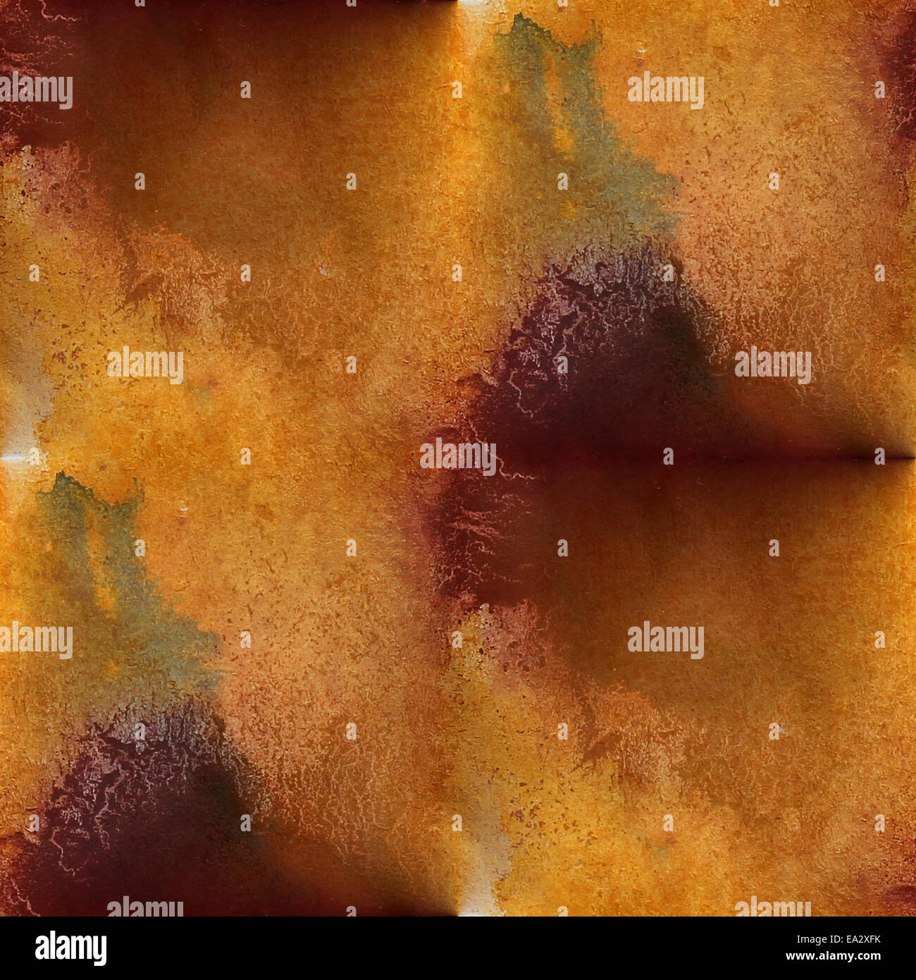 watercolor texture brown, yellow background wallpaper seamless p Stock ...