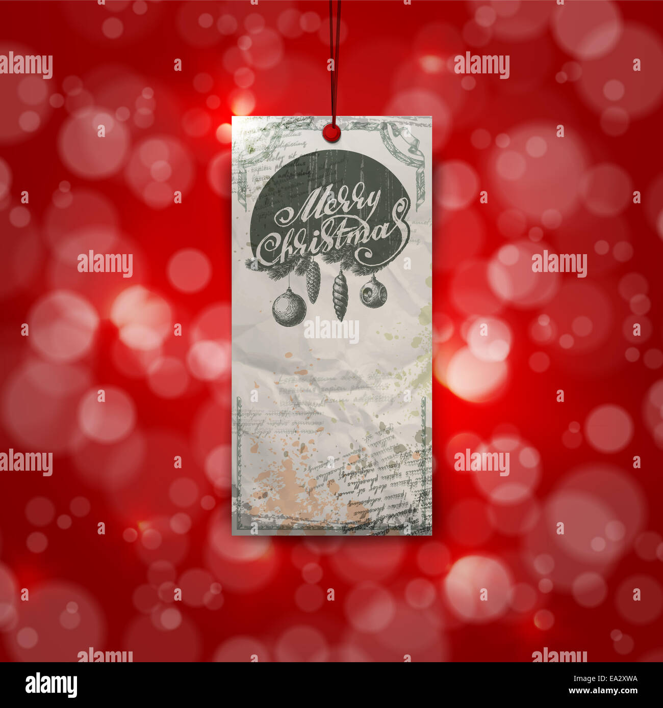 Merry christmas text message hi-res stock photography and images - Alamy