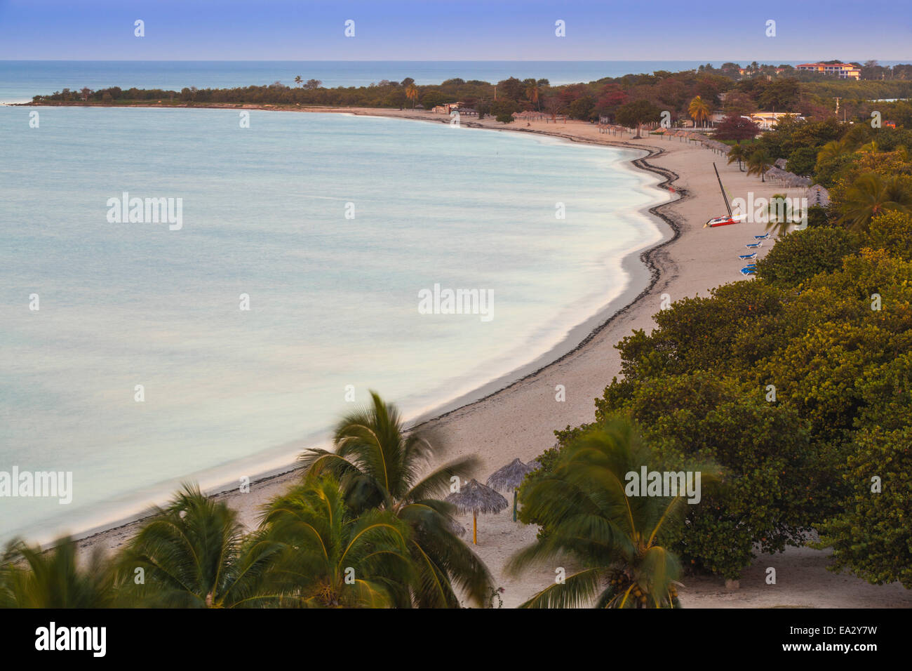 Ancon beach at dawn, Trinidad, Sancti Spiritus Province, Cuba, West ...
