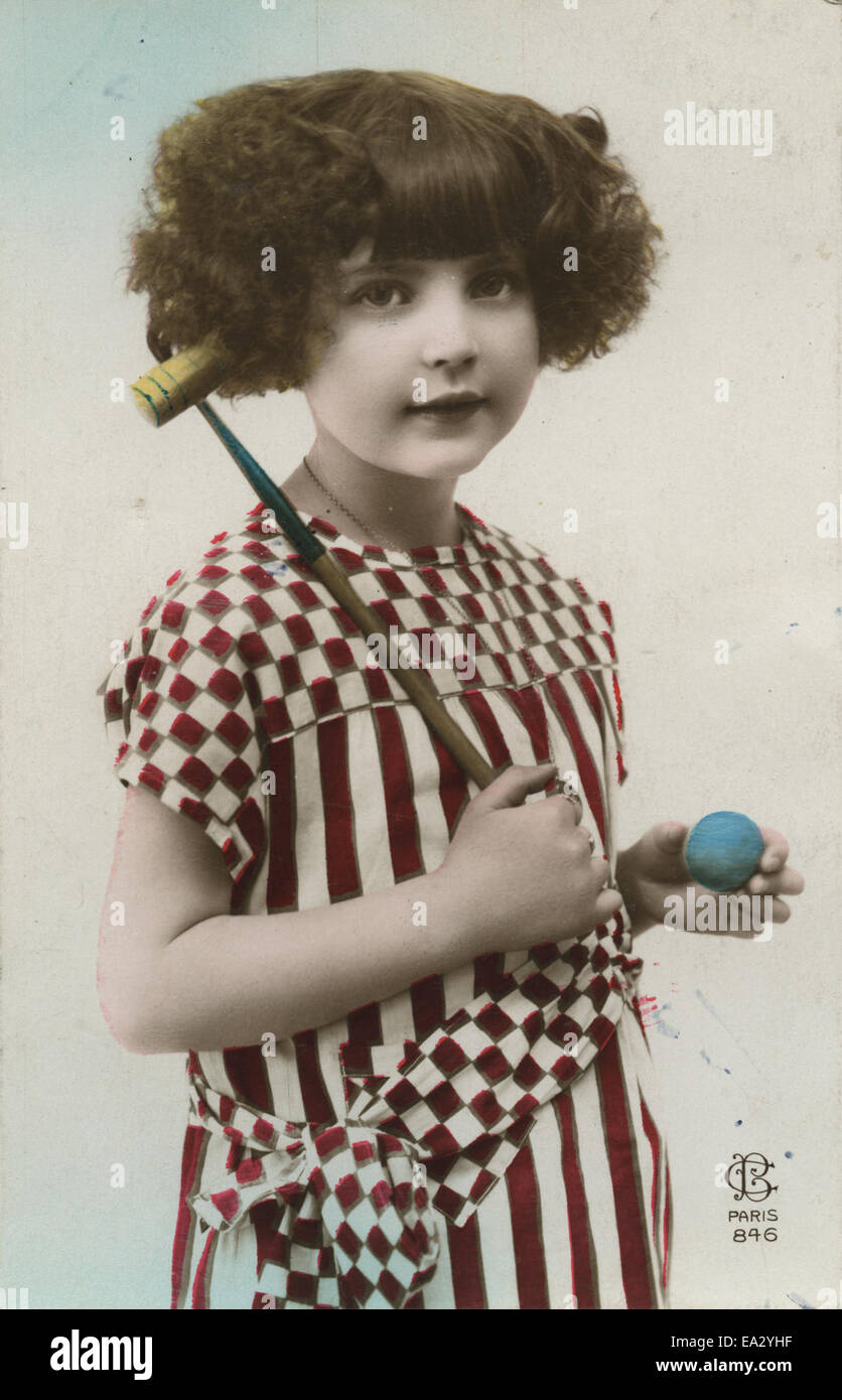 Postcard for a girl hi-res stock photography and images - Alamy